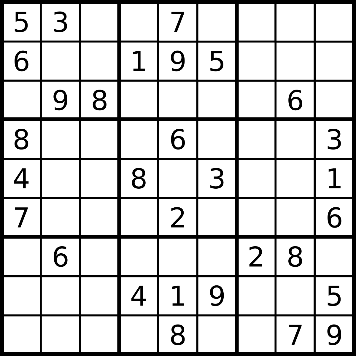 Blank Large Printable Sudoku Sheets Sudoku Puzzles Printable