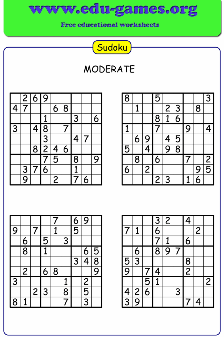 Sudoku Maker Free Printable Worksheets | Sudoku Puzzles Printable